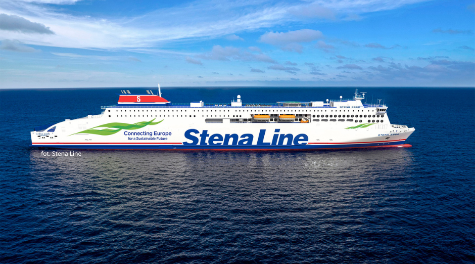 Die moderne Stena Ebba nimmt Anfang 2023 Fahrten auf der Ostsee auf ...